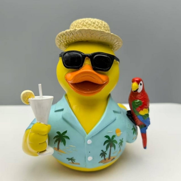 Accents | Jimmy Buffet Tribute Duck Figurine | Poshmark
